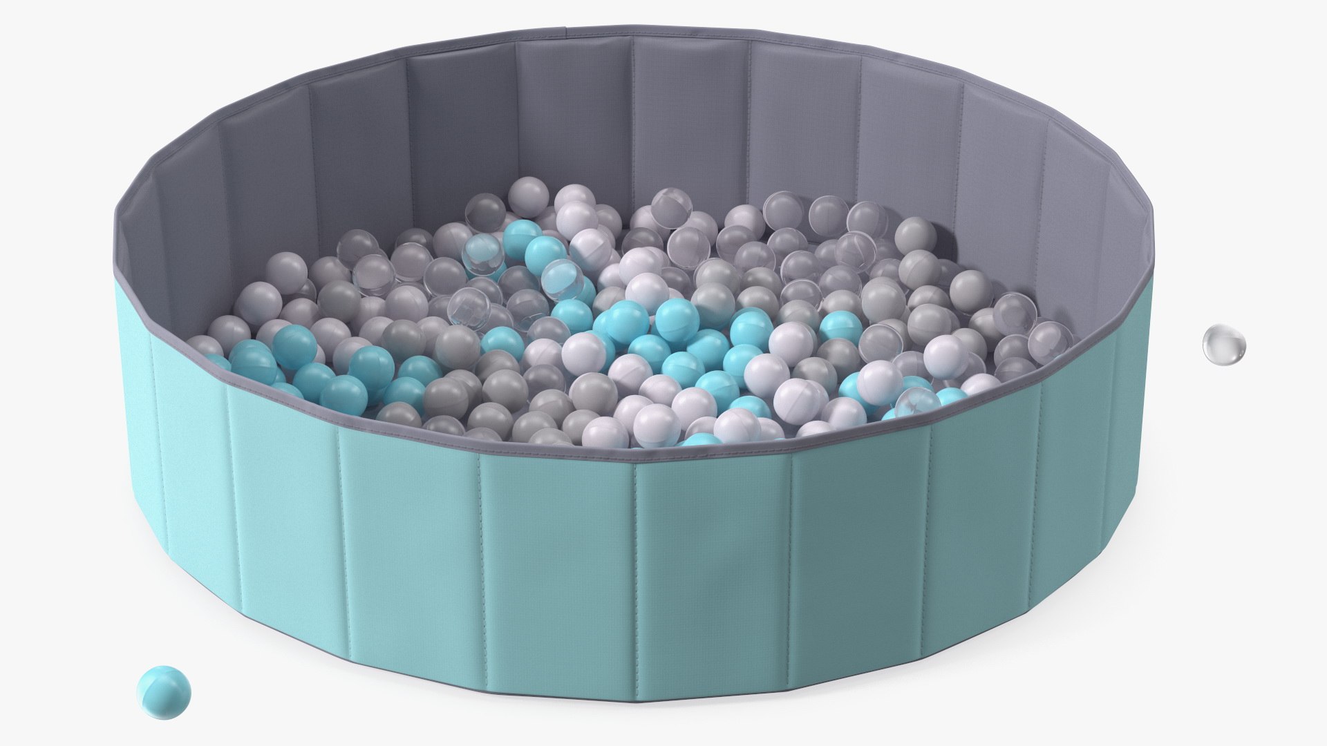 Foldable Dry Pool Blue Large 3D model - TurboSquid 1985284