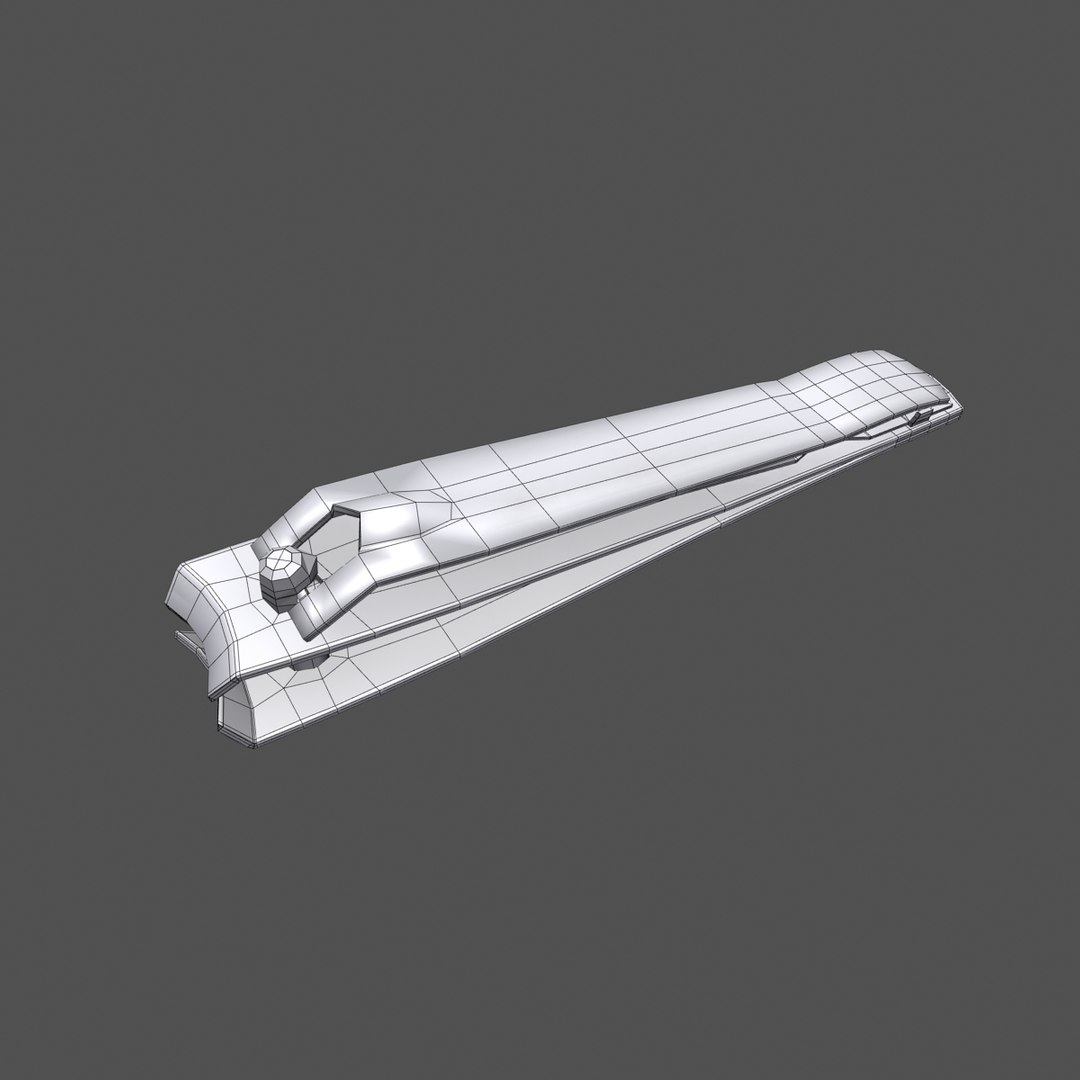 3d Model Of Nail Clipper