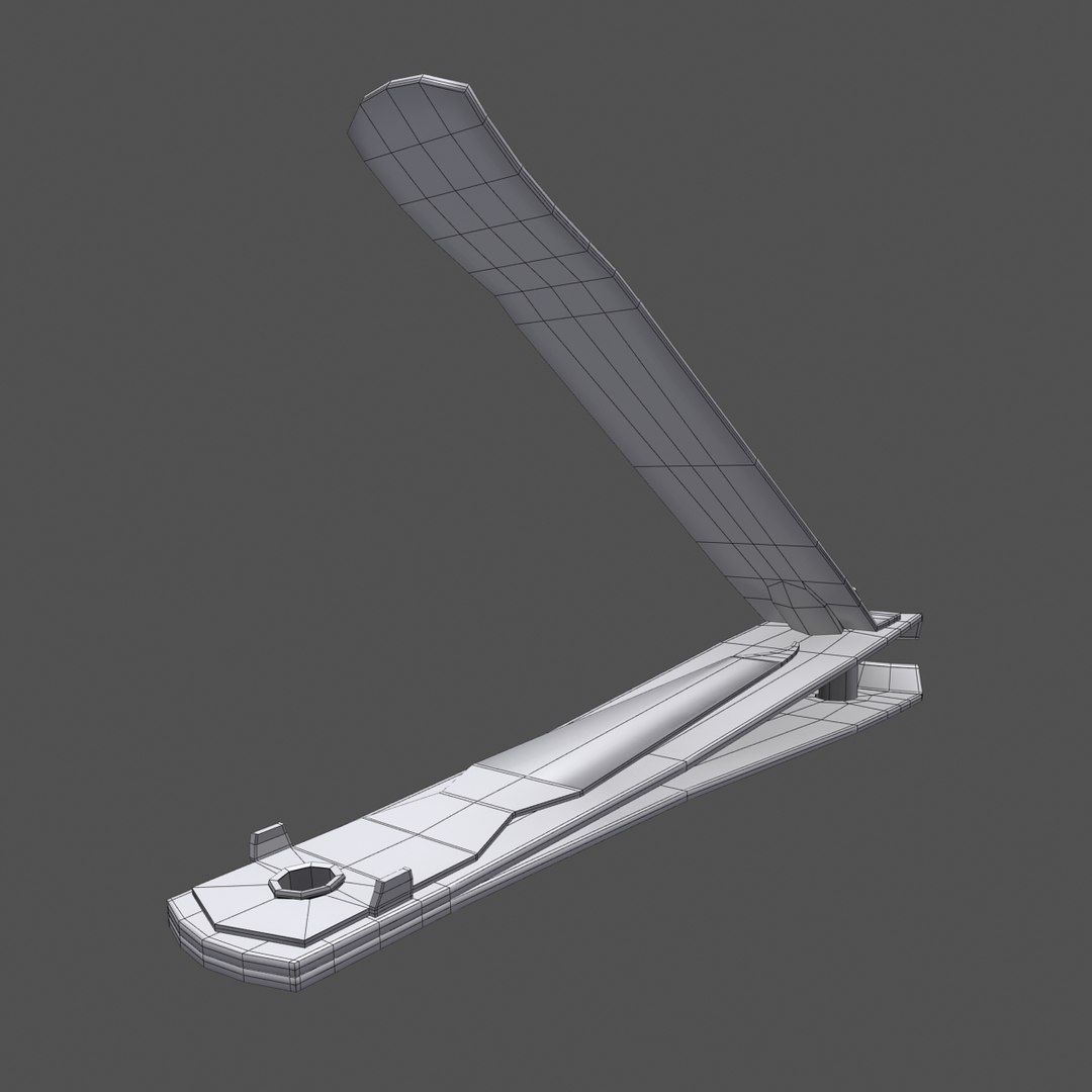 3d Model Of Nail Clipper
