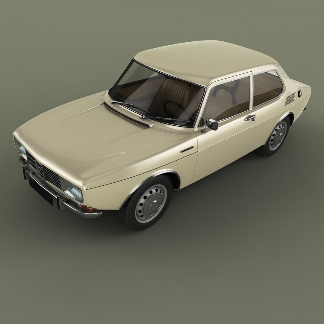 1968 Saab 99 3D Model - TurboSquid 1695327