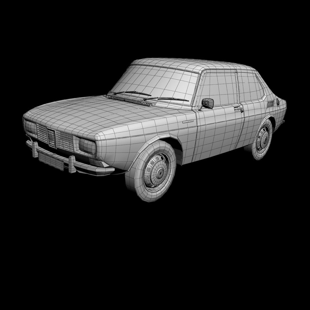 1968 Saab 99 3D Model - TurboSquid 1695327