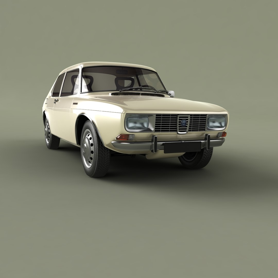 1968 Saab 99 3D Model - TurboSquid 1695327