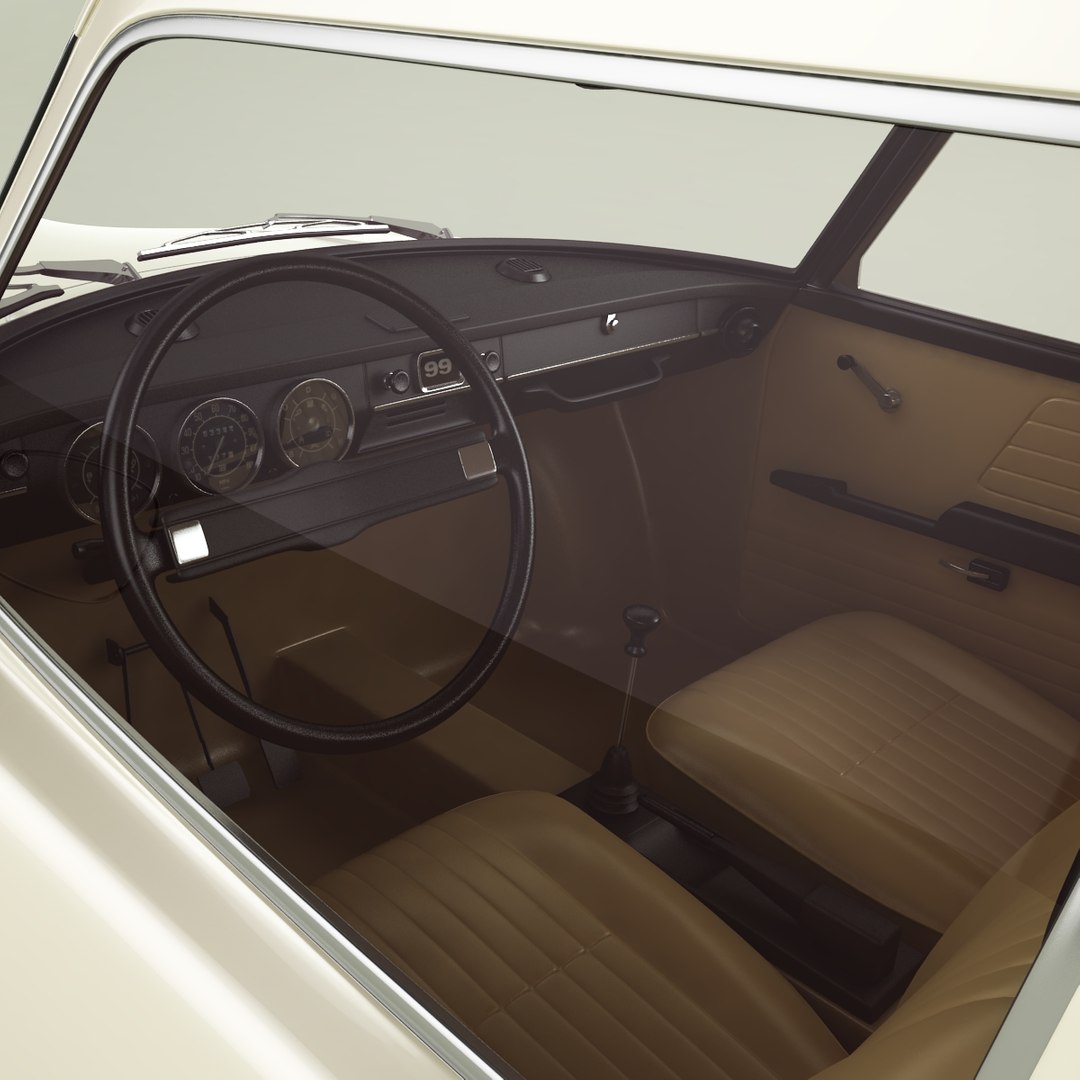 1968 Saab 99 3D Model - TurboSquid 1695327