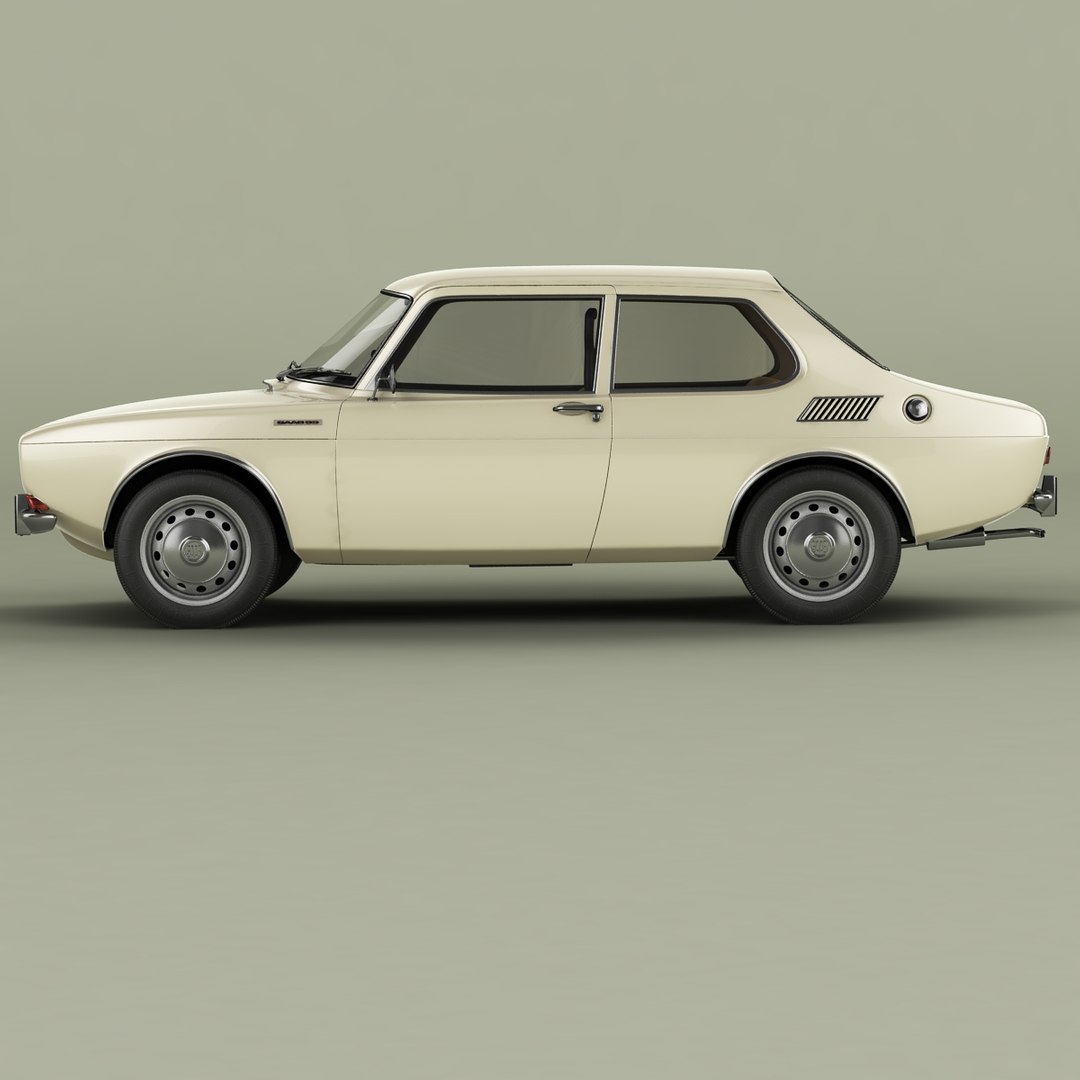 1968 Saab 99 3D Model - TurboSquid 1695327