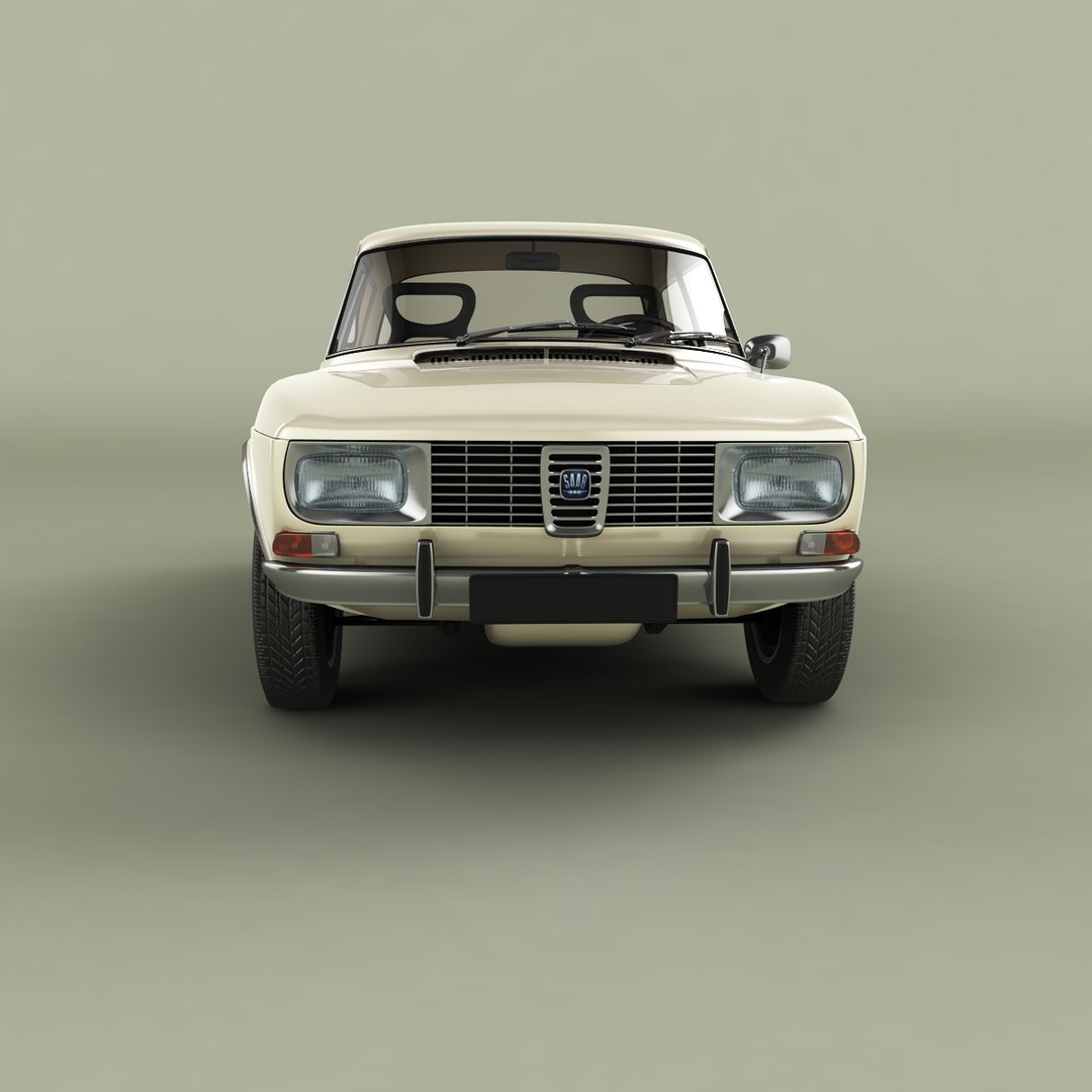1968 Saab 99 3D Model - TurboSquid 1695327