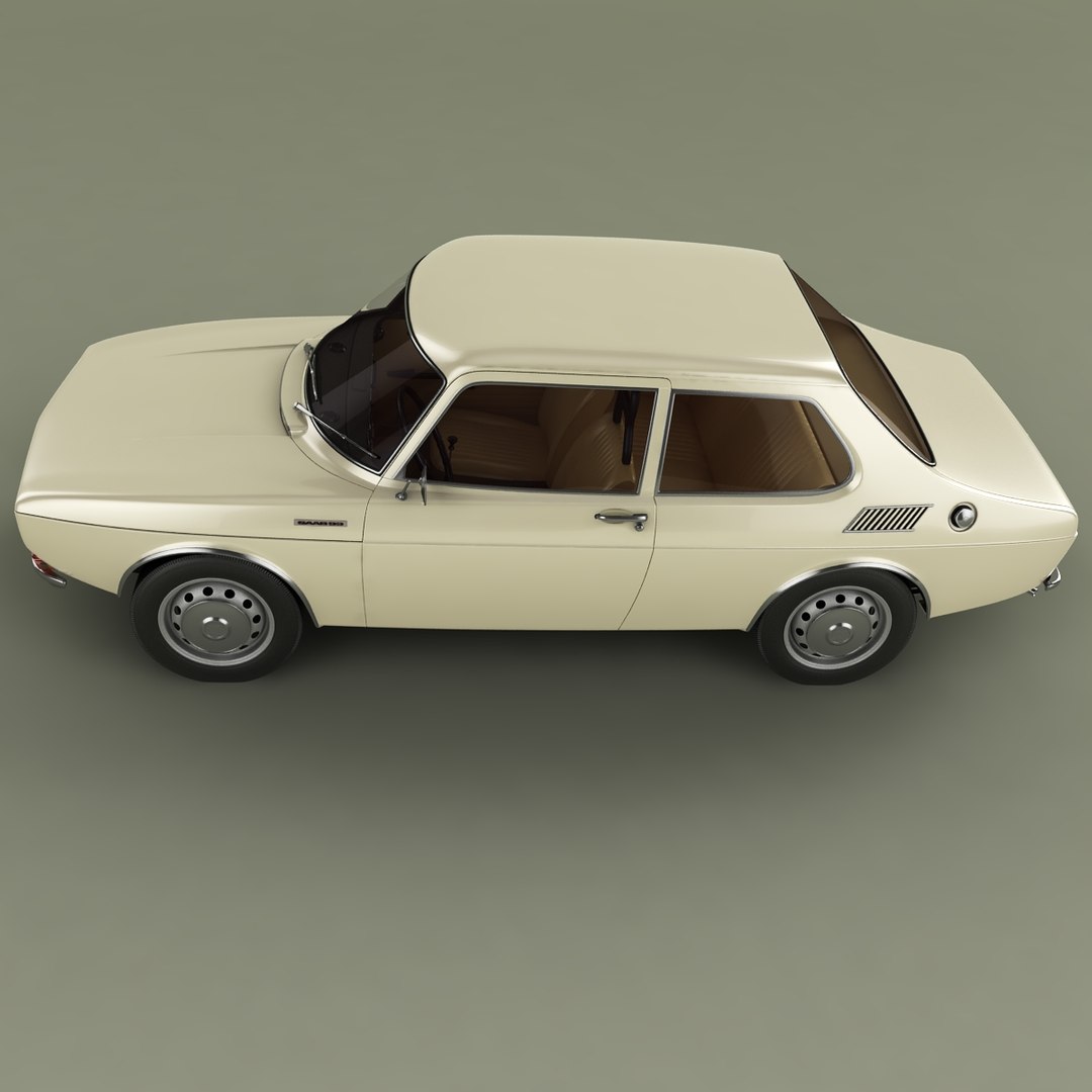 1968 Saab 99 3D Model - TurboSquid 1695327