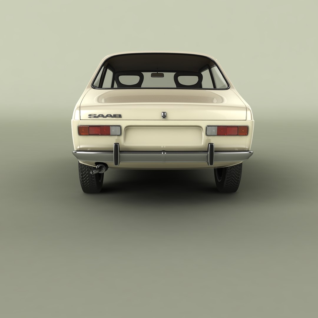 1968 Saab 99 3D Model - TurboSquid 1695327