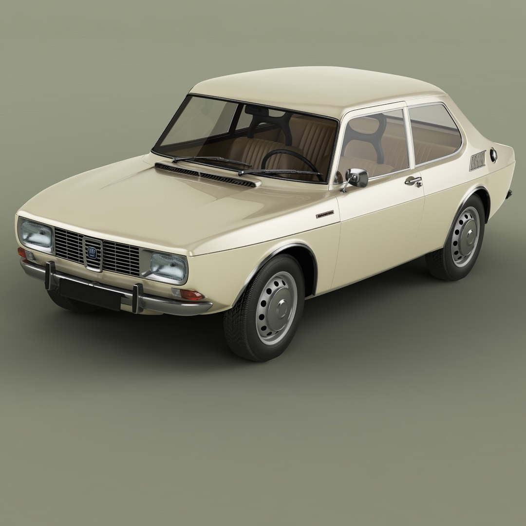 1968 Saab 99 3D Model - TurboSquid 1695327
