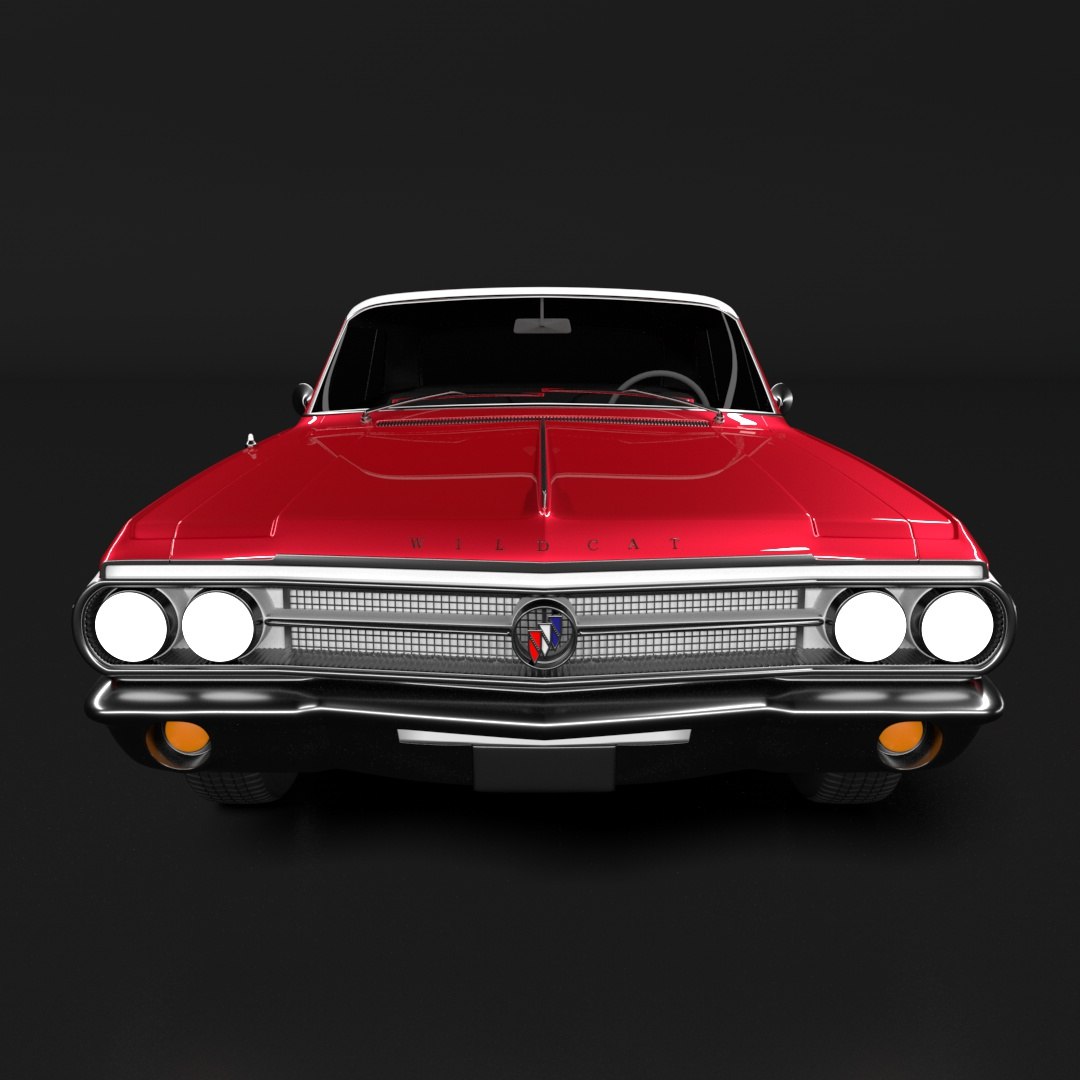Buick Wildcat 3D Model - TurboSquid 2311354