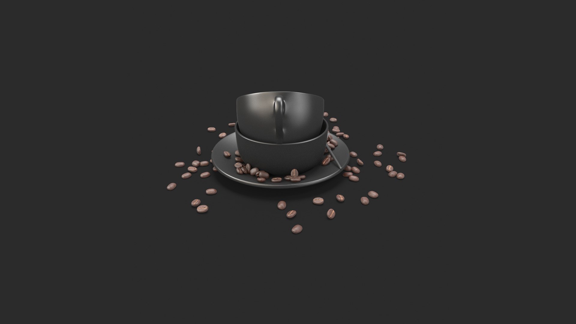 3D model Coffee Bean Cup - TurboSquid 2134755