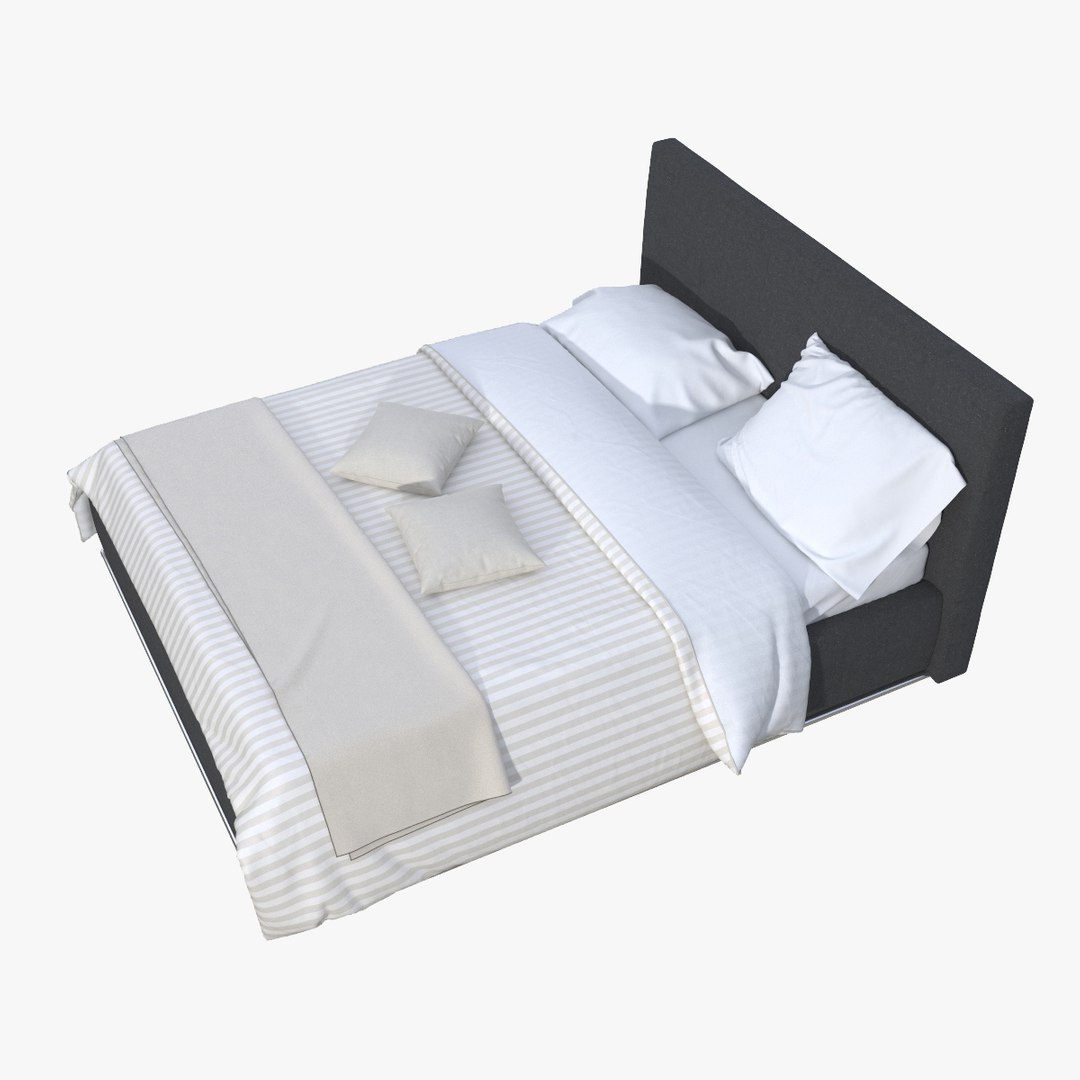 3d Model Realistic Linen