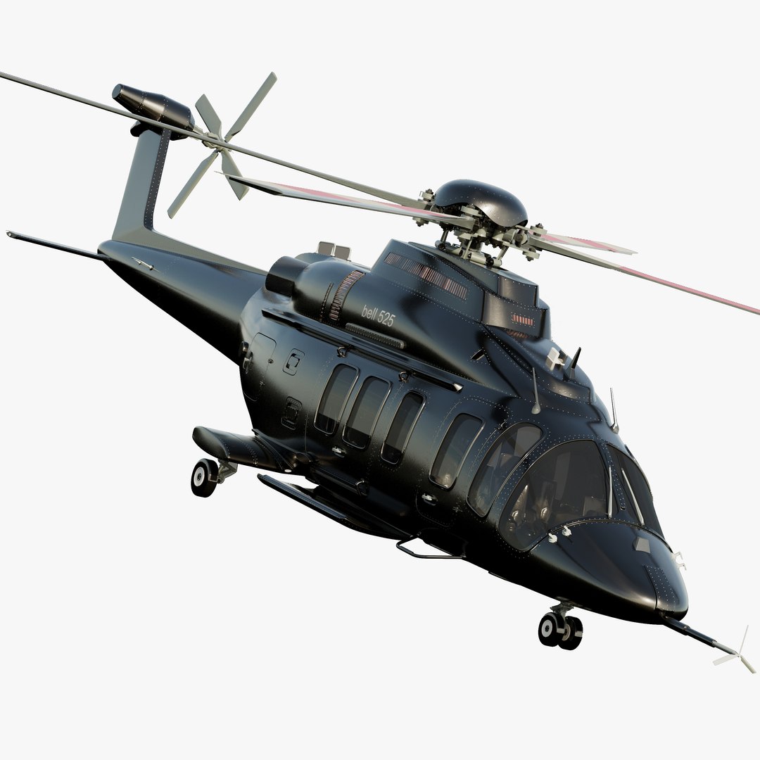 3d model bell 525