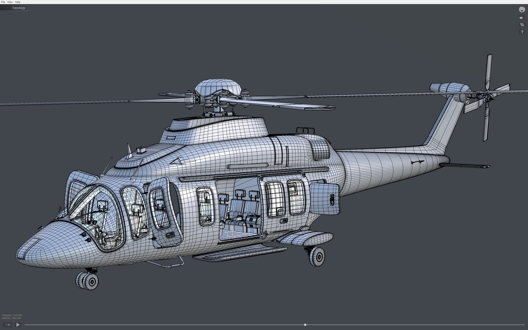 3d Model Bell 525