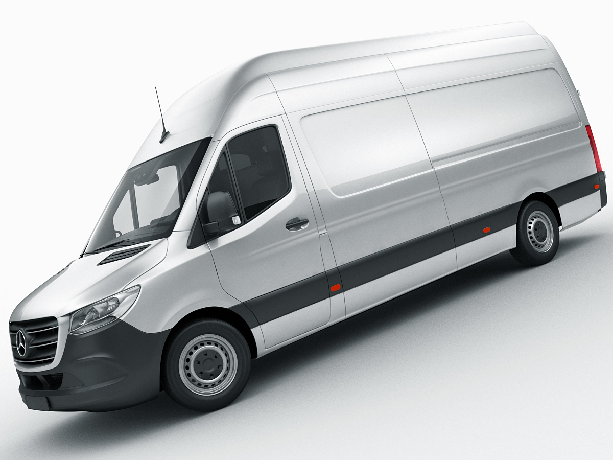 3D model mercedes sprinter 2018 l2h3 - TurboSquid 1391197