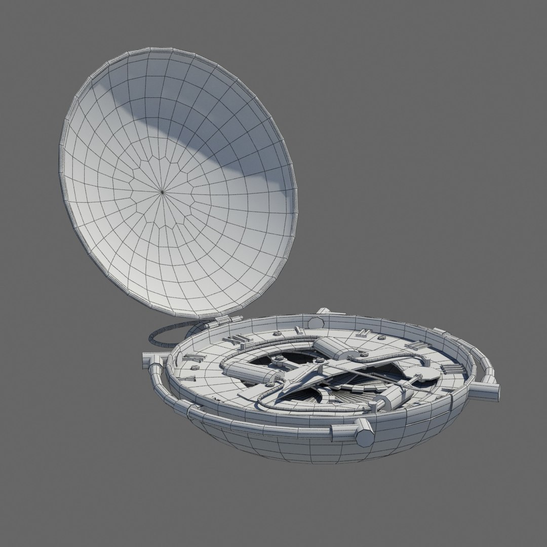 3d Model Steampunk Watch