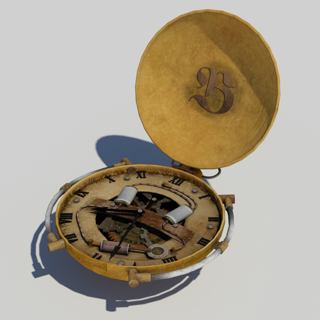 3d Model Steampunk Watch