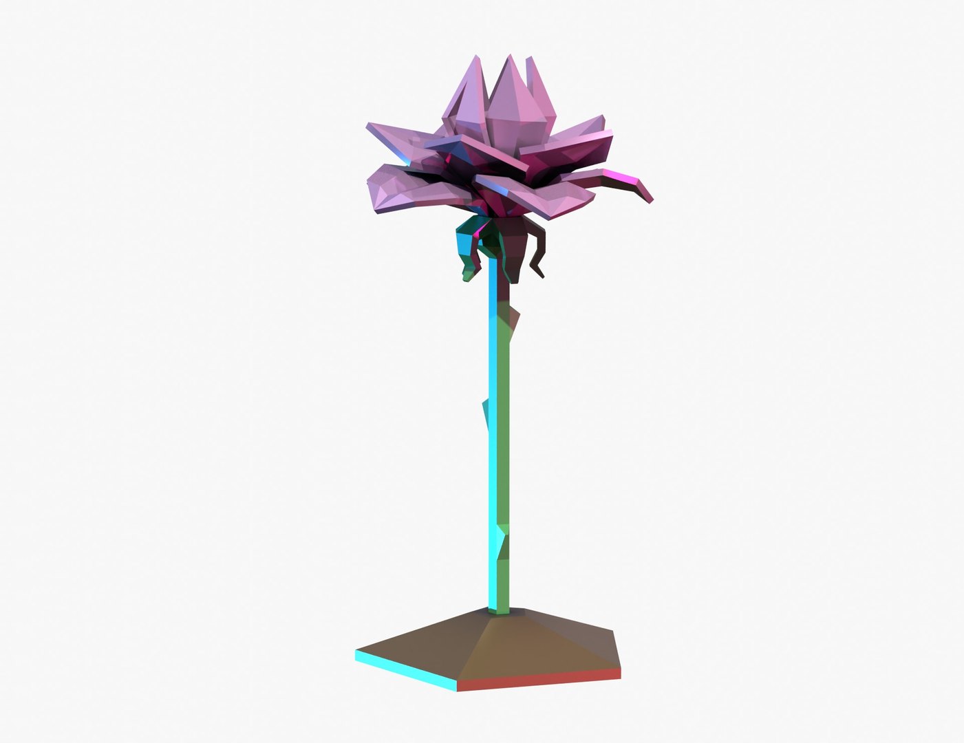 Rose Printable Assembly 3D Model - TurboSquid 2367096