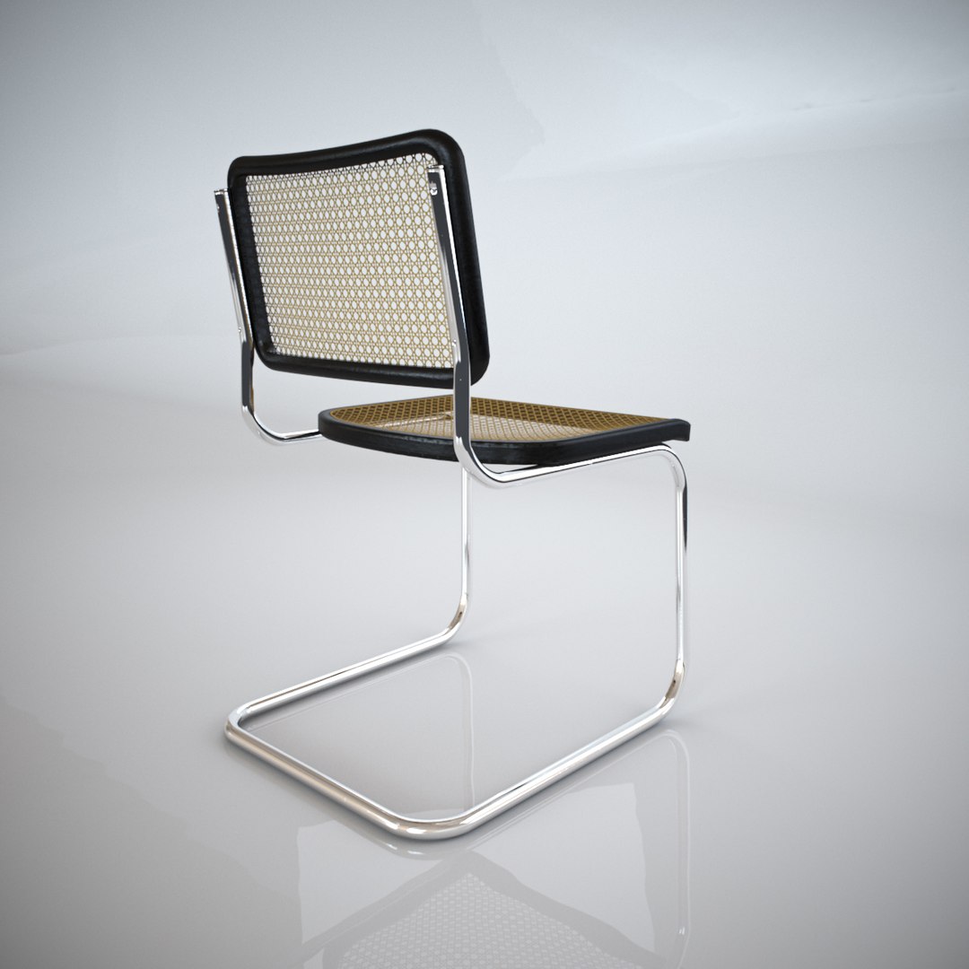 3d Model 2 Cesca Chair