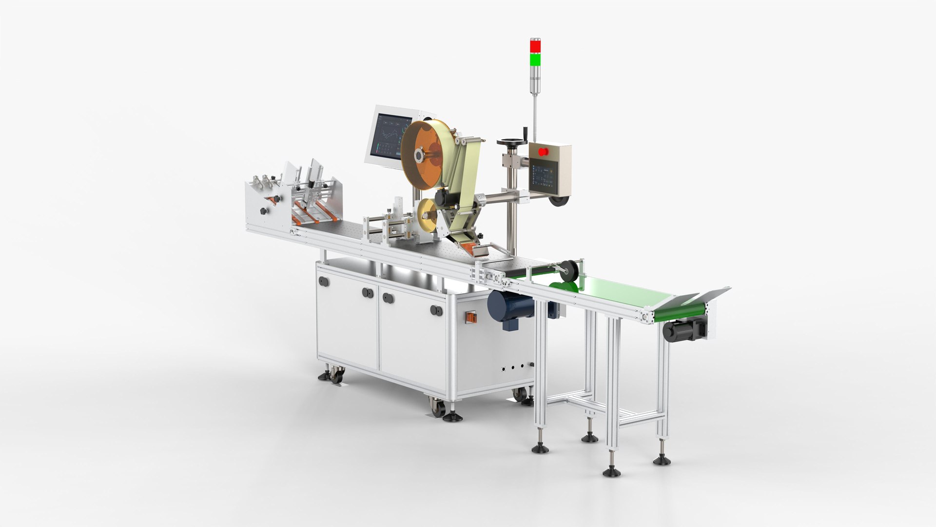 3D Automatic Labeling Machine Model - TurboSquid 2140247