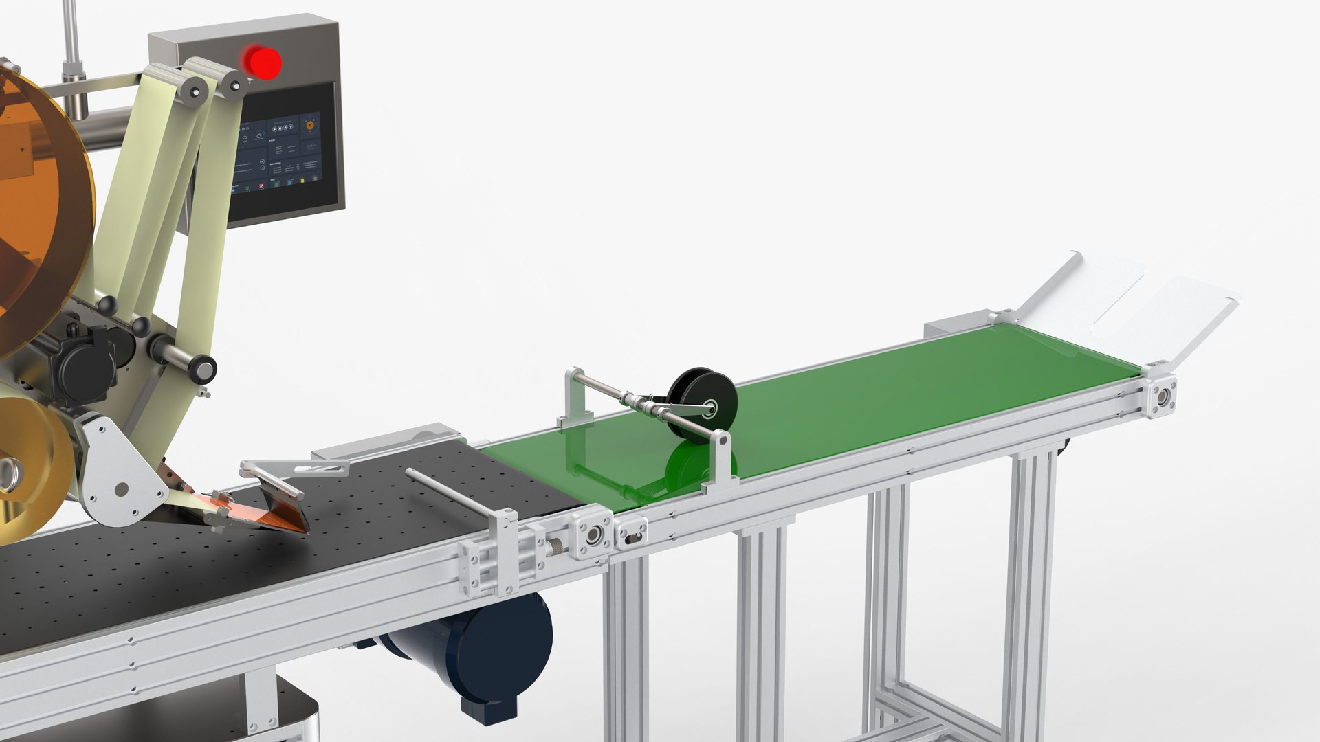 3D Automatic Labeling Machine Model - TurboSquid 2140247