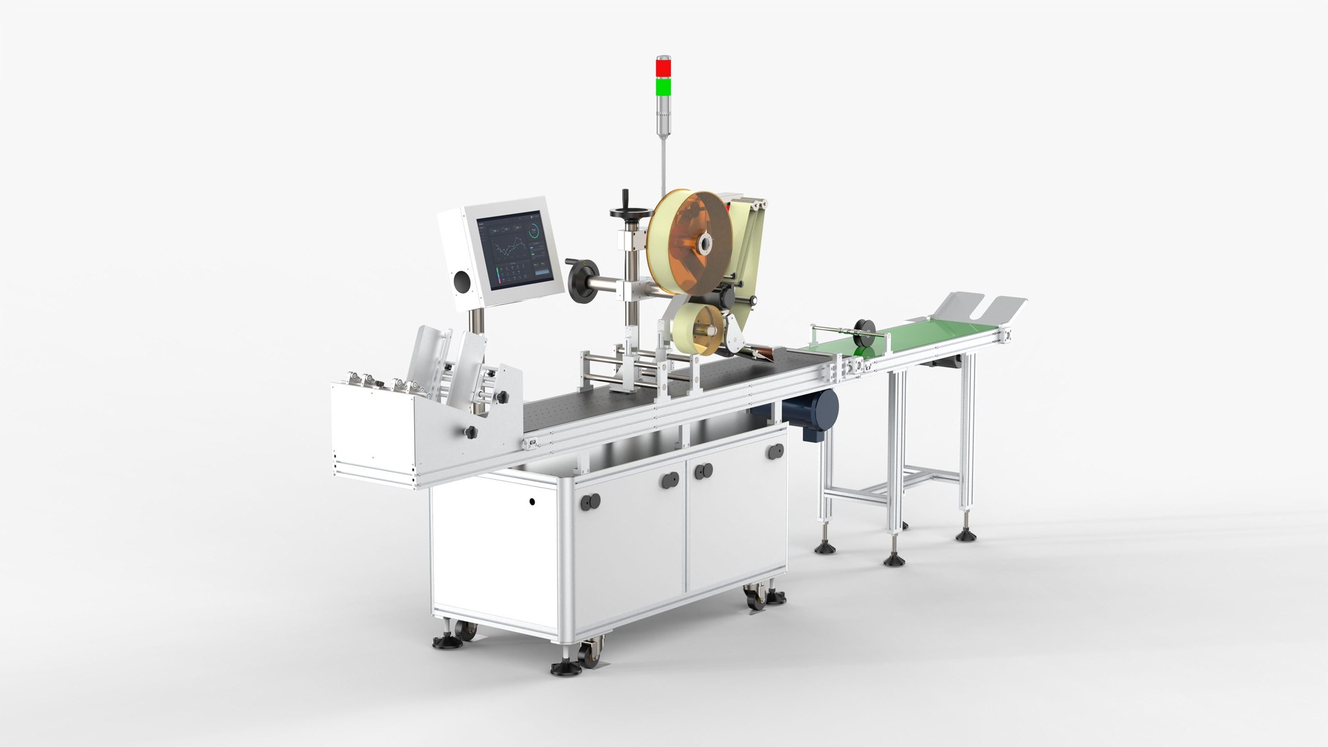 3D Automatic Labeling Machine Model - TurboSquid 2140247
