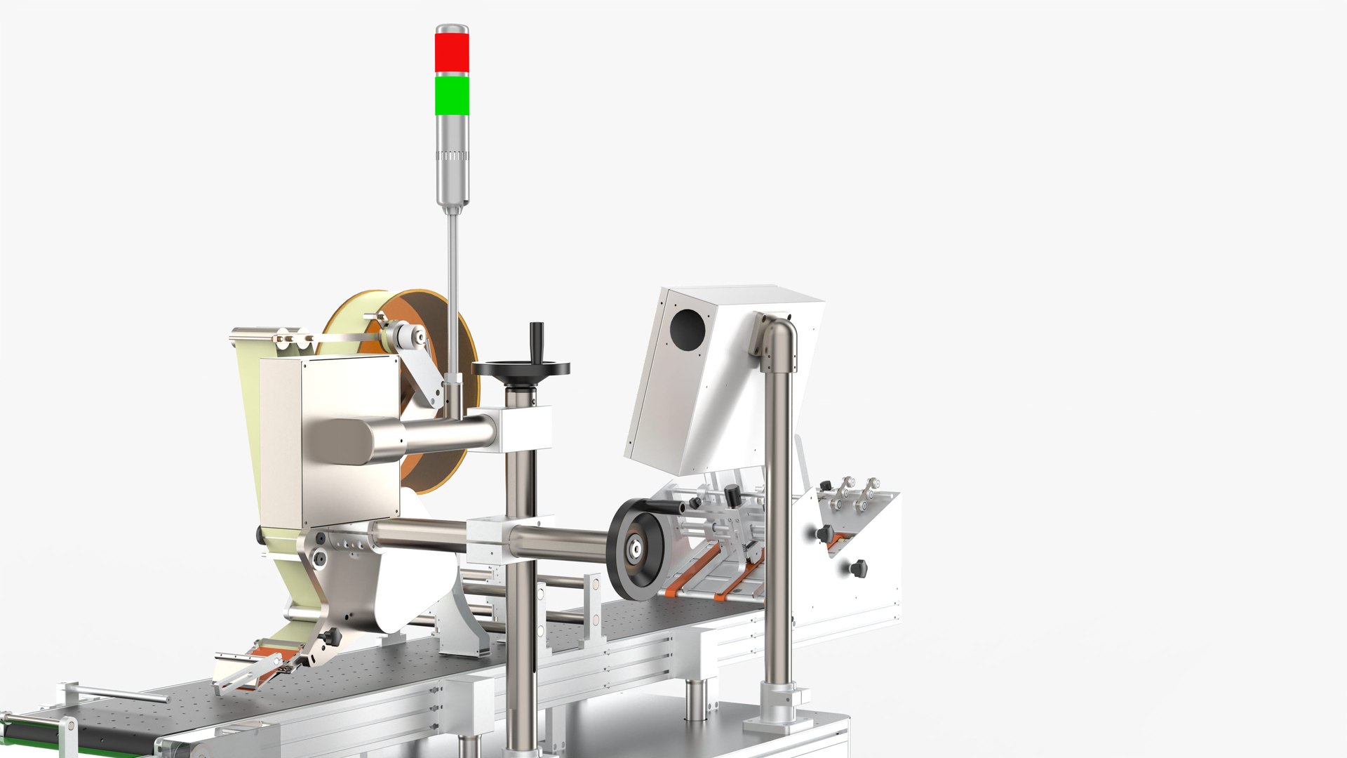 3D Automatic Labeling Machine Model - TurboSquid 2140247