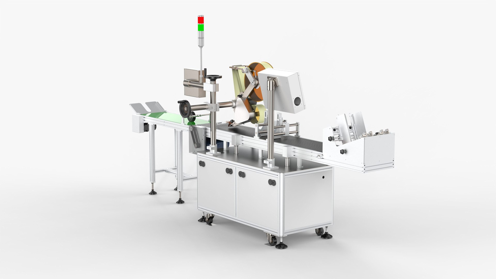 3D Automatic Labeling Machine Model - TurboSquid 2140247