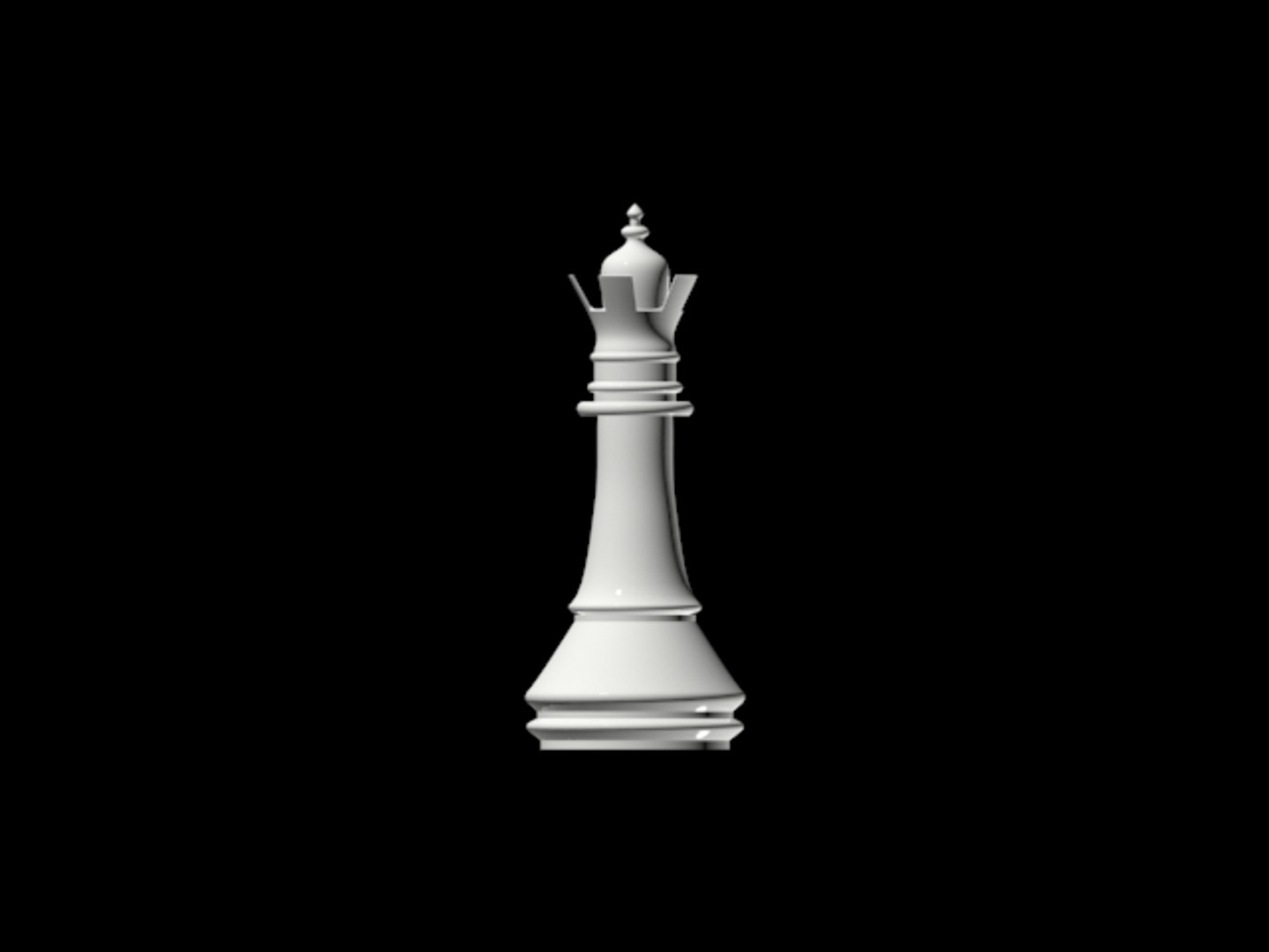 Chess Queen 3d Model