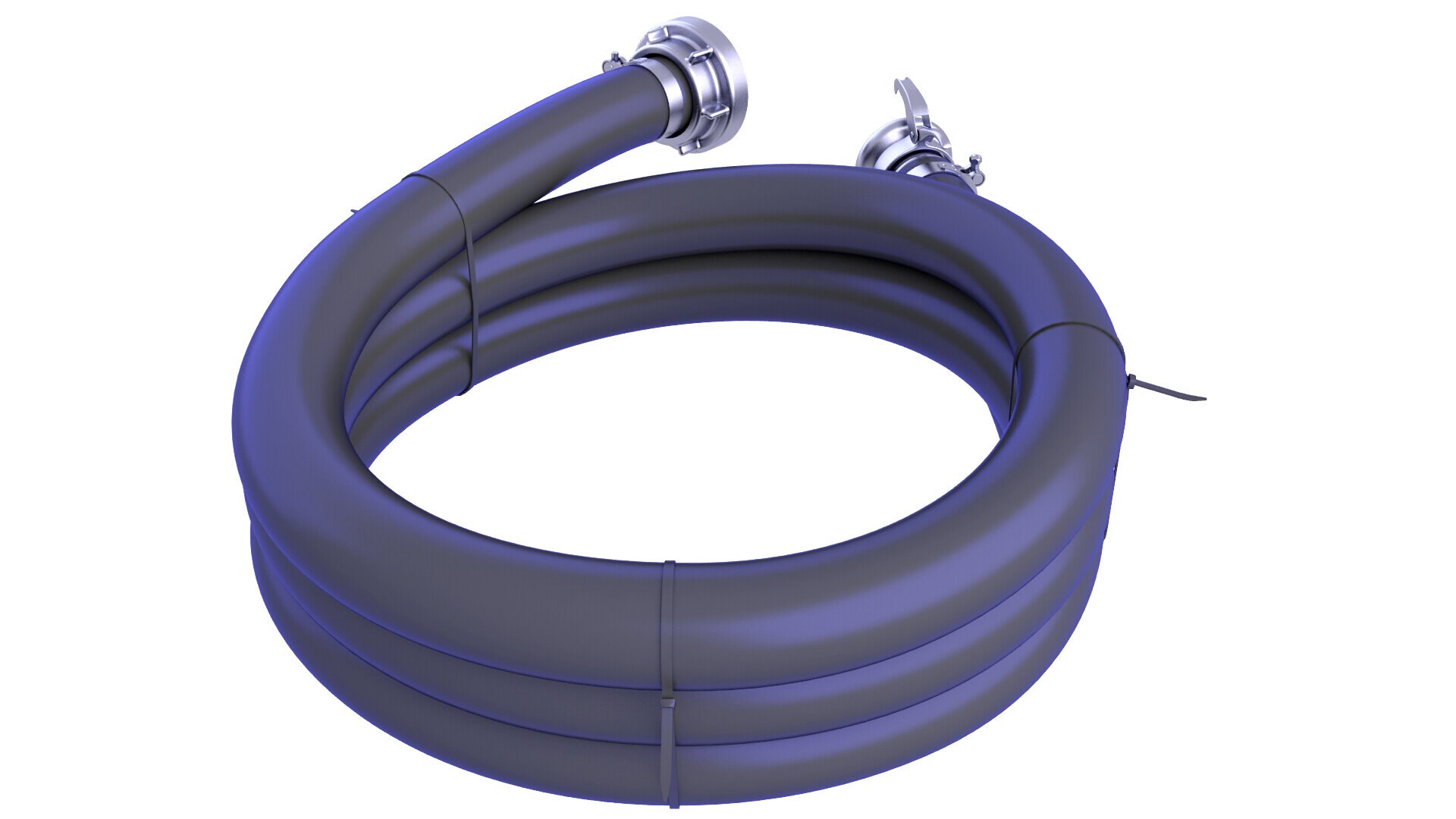 3D Rubber Slurry Vacuum Tanker Hose Bauer 11 Model - TurboSquid 1979913