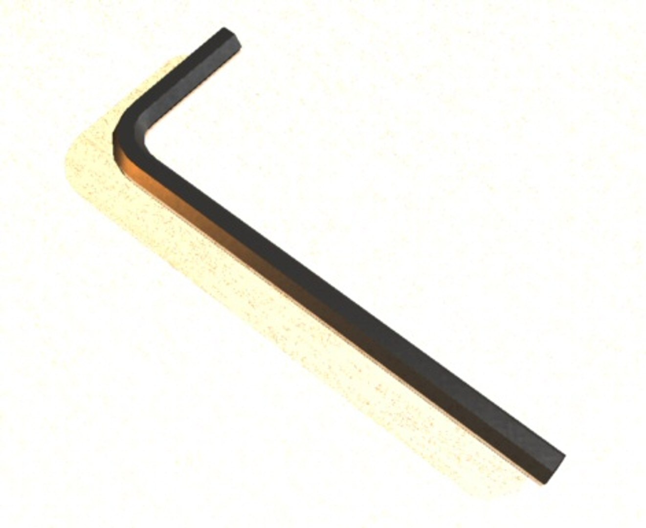 Allen Key Wrench 3d Model