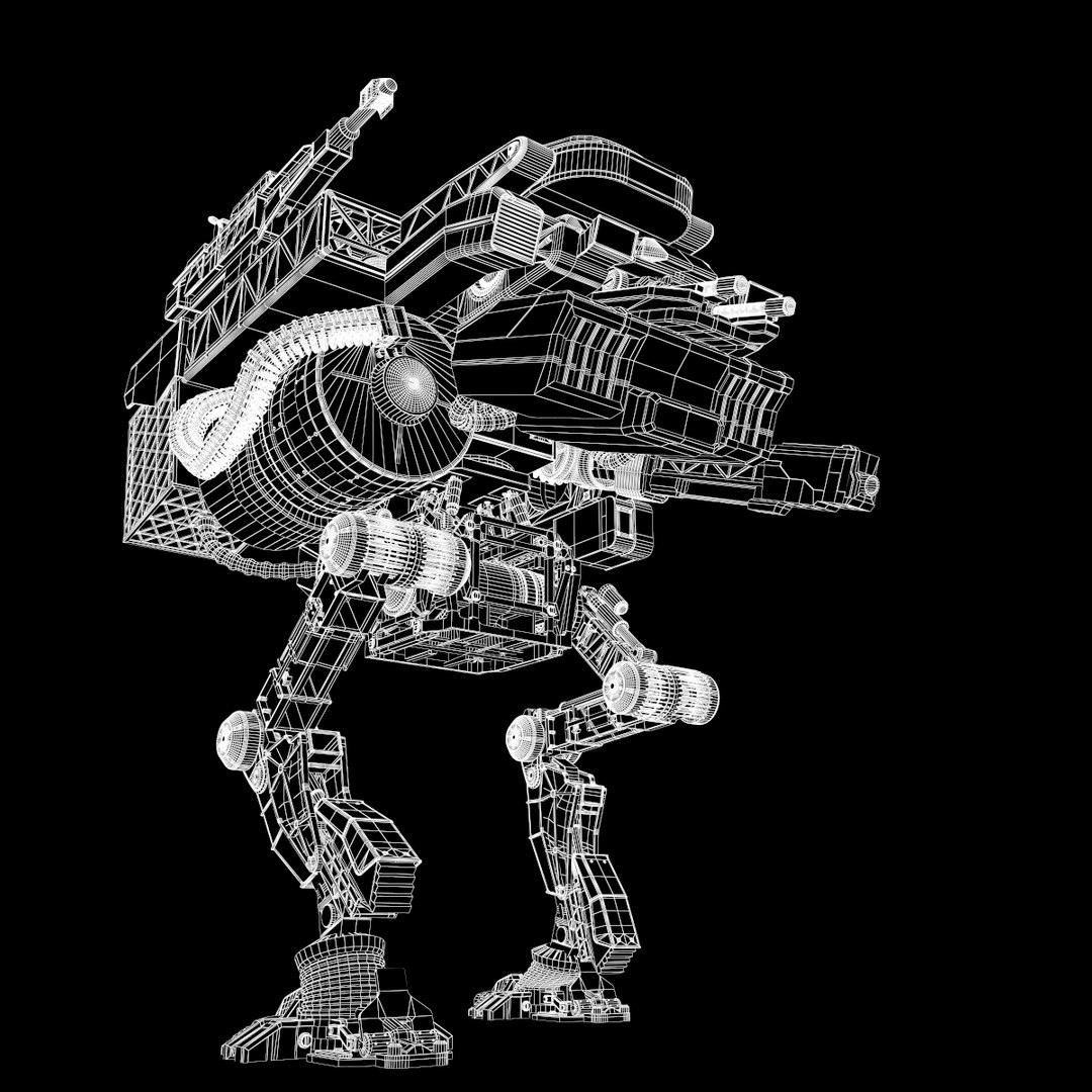 Mech Robot 3d Model