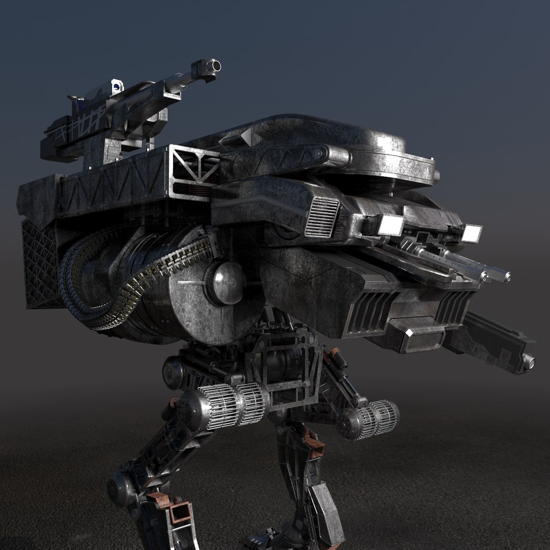 Mech Robot 3d Model