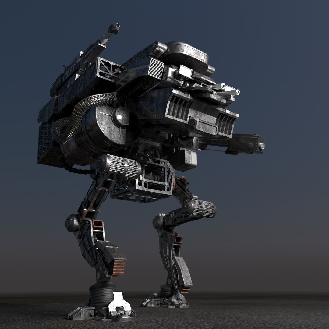 Mech Robot 3d Model