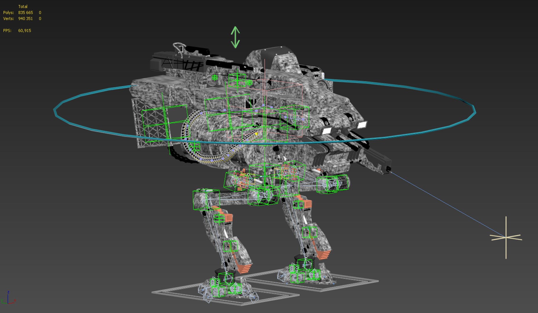 Mech Robot 3d Model