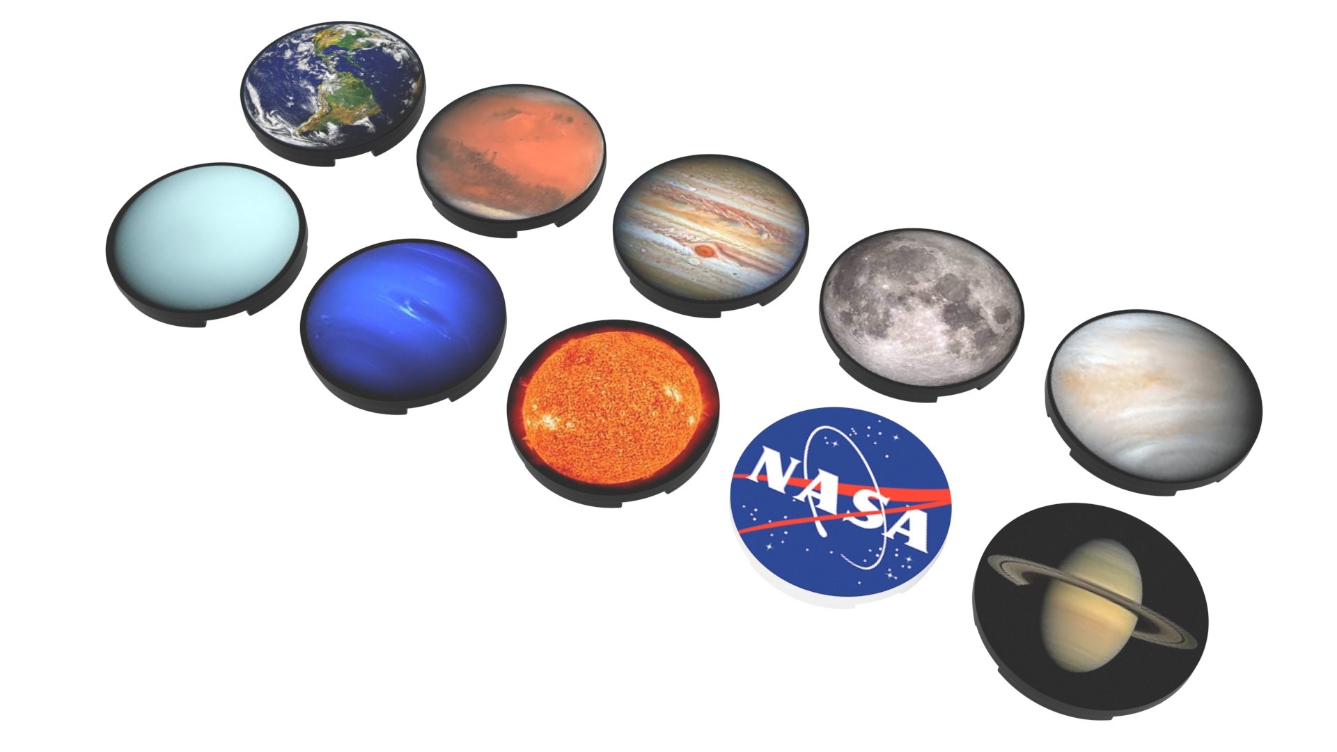 3D Planets Lego Tiles Set Model - TurboSquid 1886747