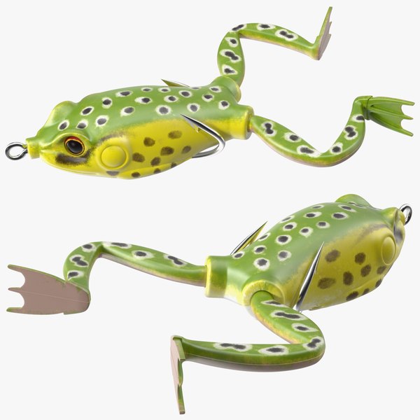 3D RUNCL Topwater Frog Lure - TurboSquid 1752776