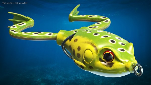 3D RUNCL Topwater Frog Lure - TurboSquid 1752776