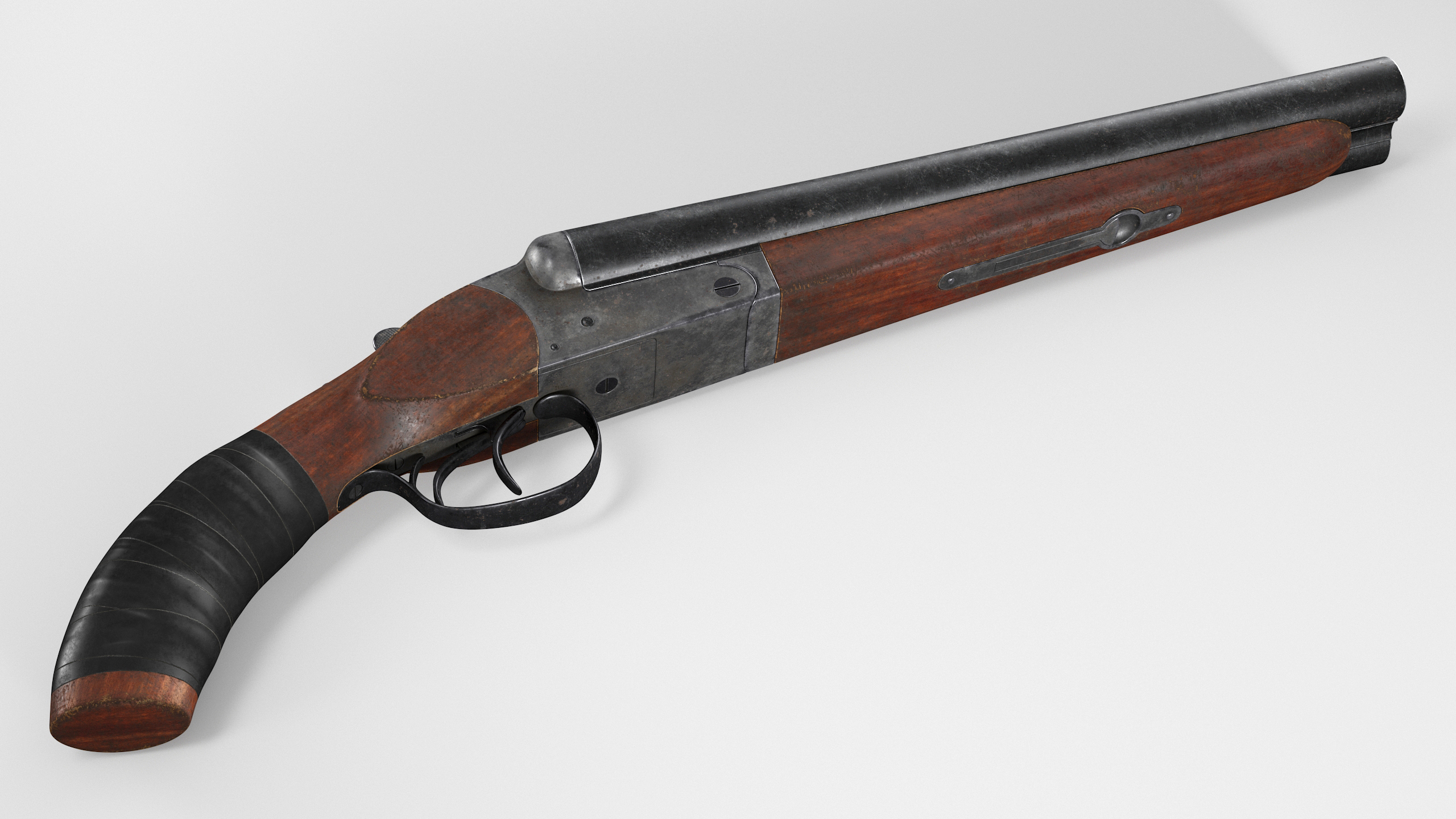 Sawn-Off Shotgun 3D - TurboSquid 1744428