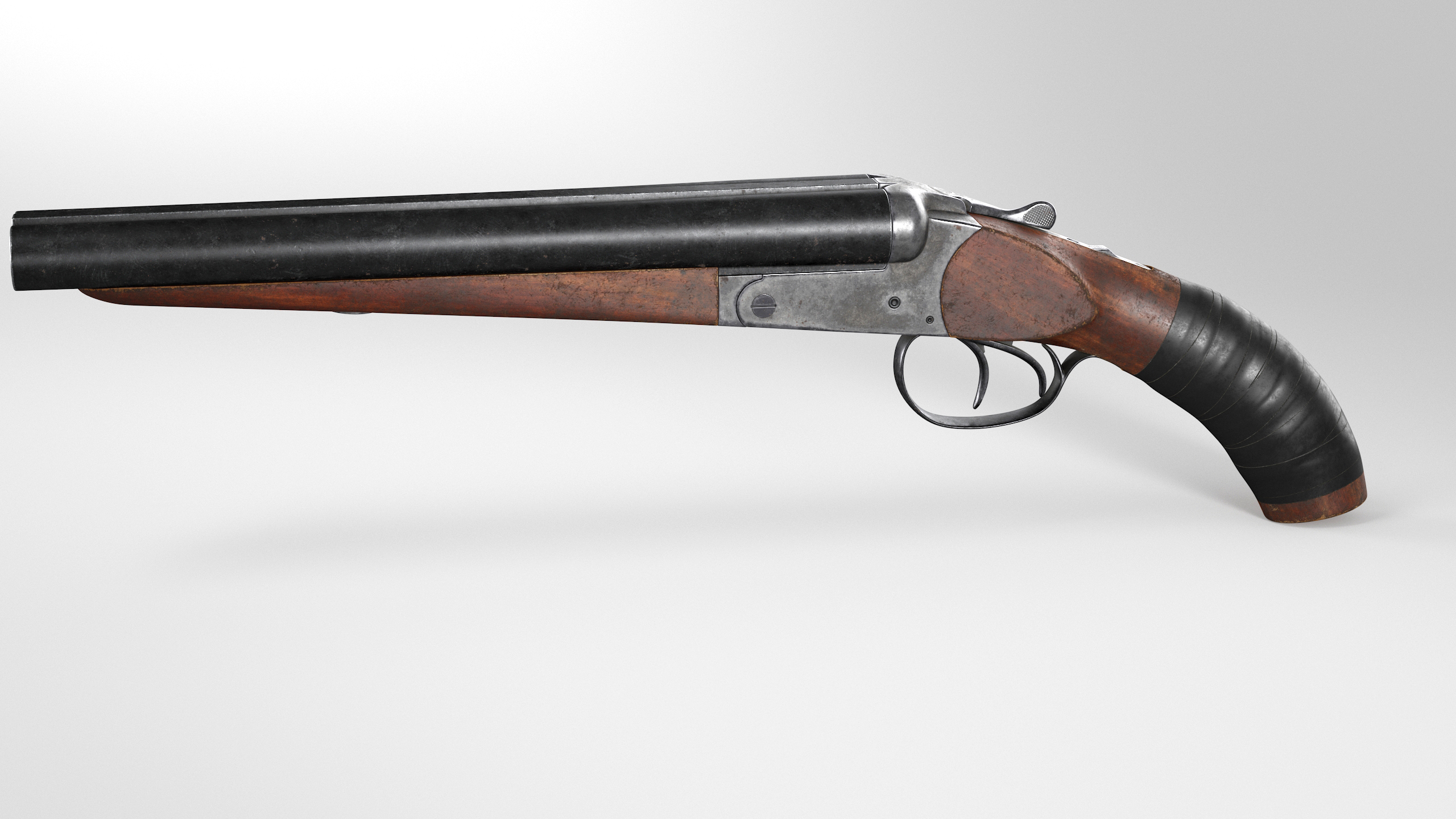 Sawn-Off Shotgun 3D - TurboSquid 1744428