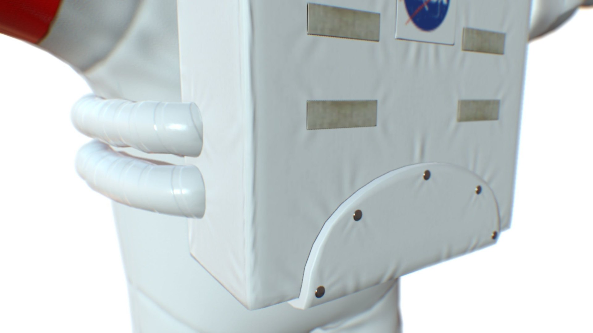 3D Cartoon Space Suit Model - TurboSquid 2128480