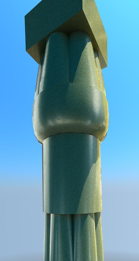 Papyrus Column 3d C4d