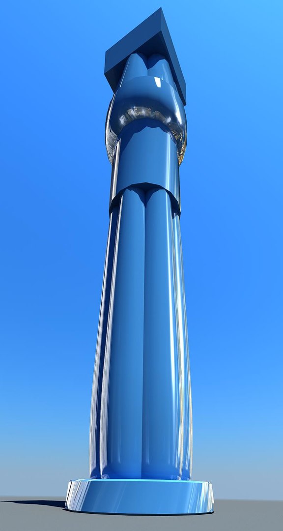 Papyrus Column 3d C4d