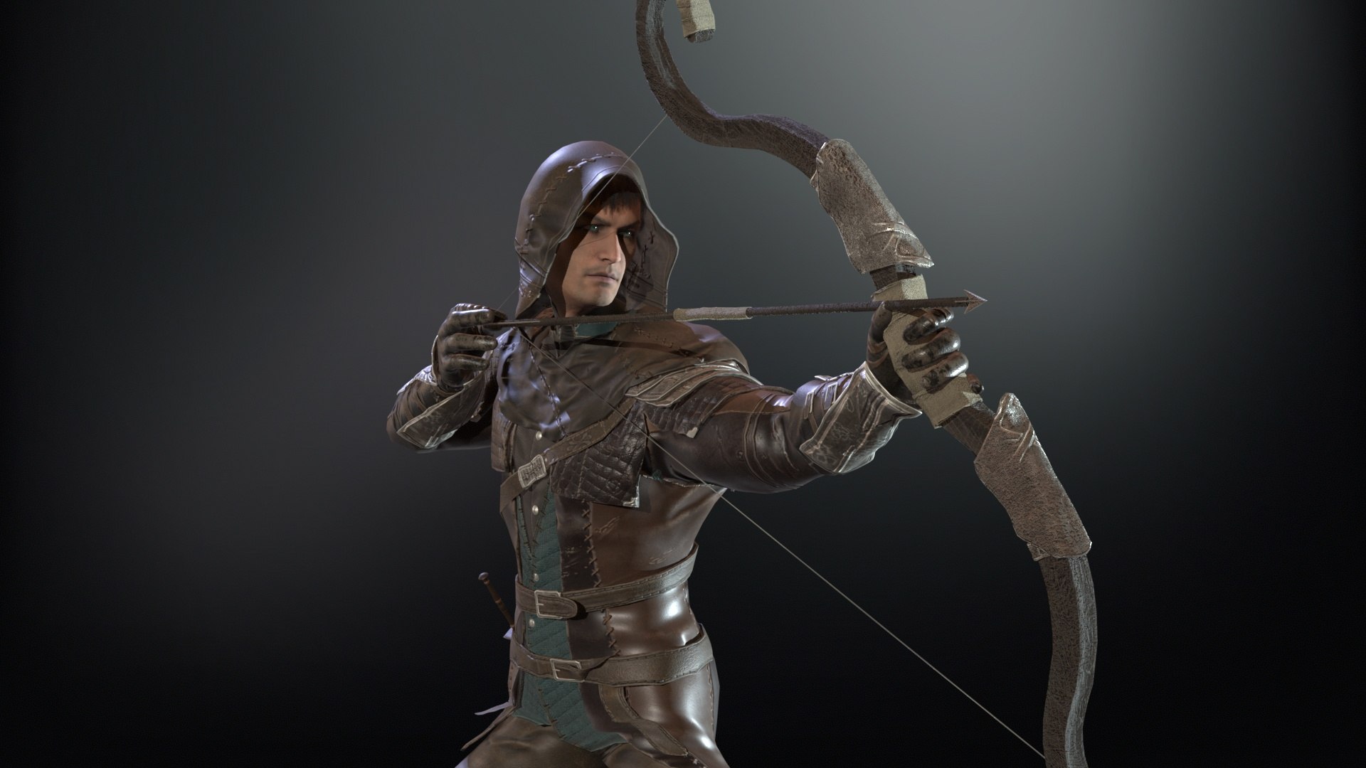 3D Model NPC Archer - TurboSquid 2274997