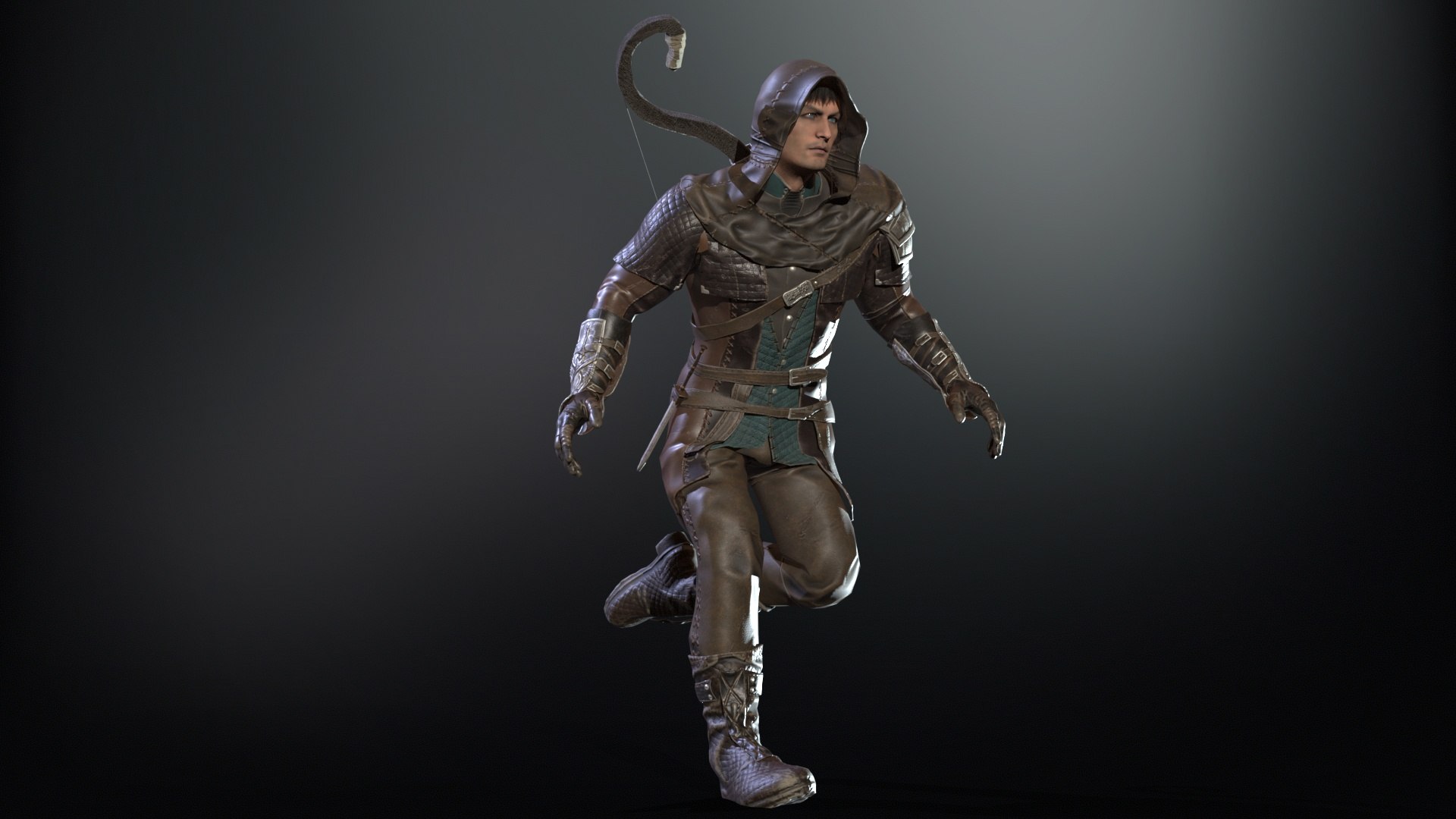 3D Model NPC Archer - TurboSquid 2274997