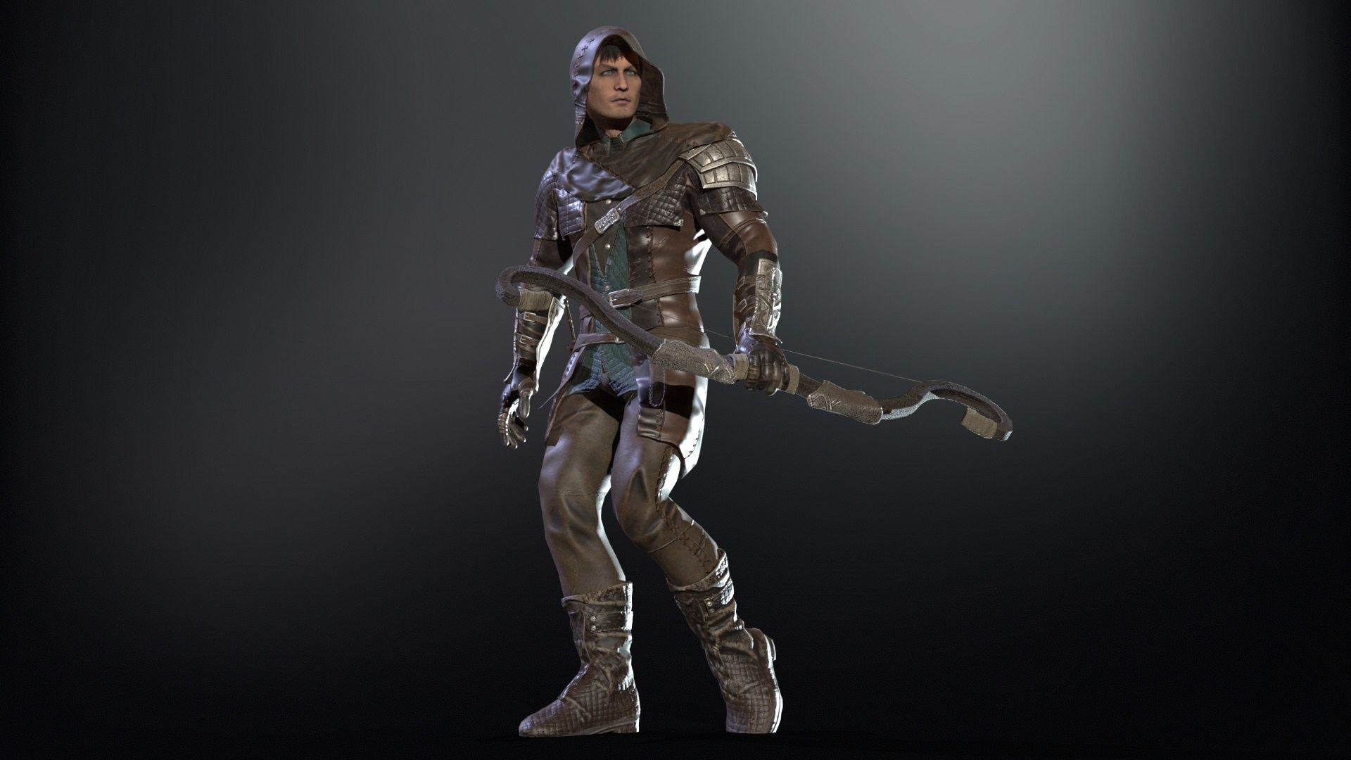 3D Model NPC Archer - TurboSquid 2274997
