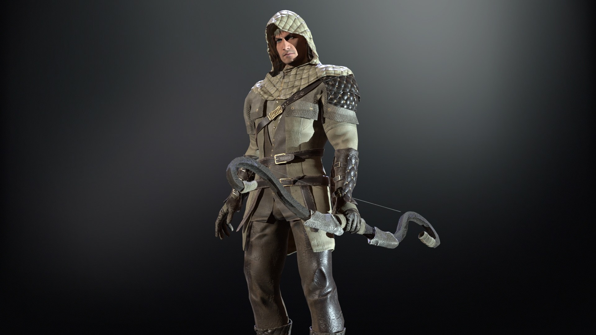 3D Model NPC Archer - TurboSquid 2274997