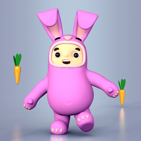 Cute Baby Banny model - TurboSquid 1910980