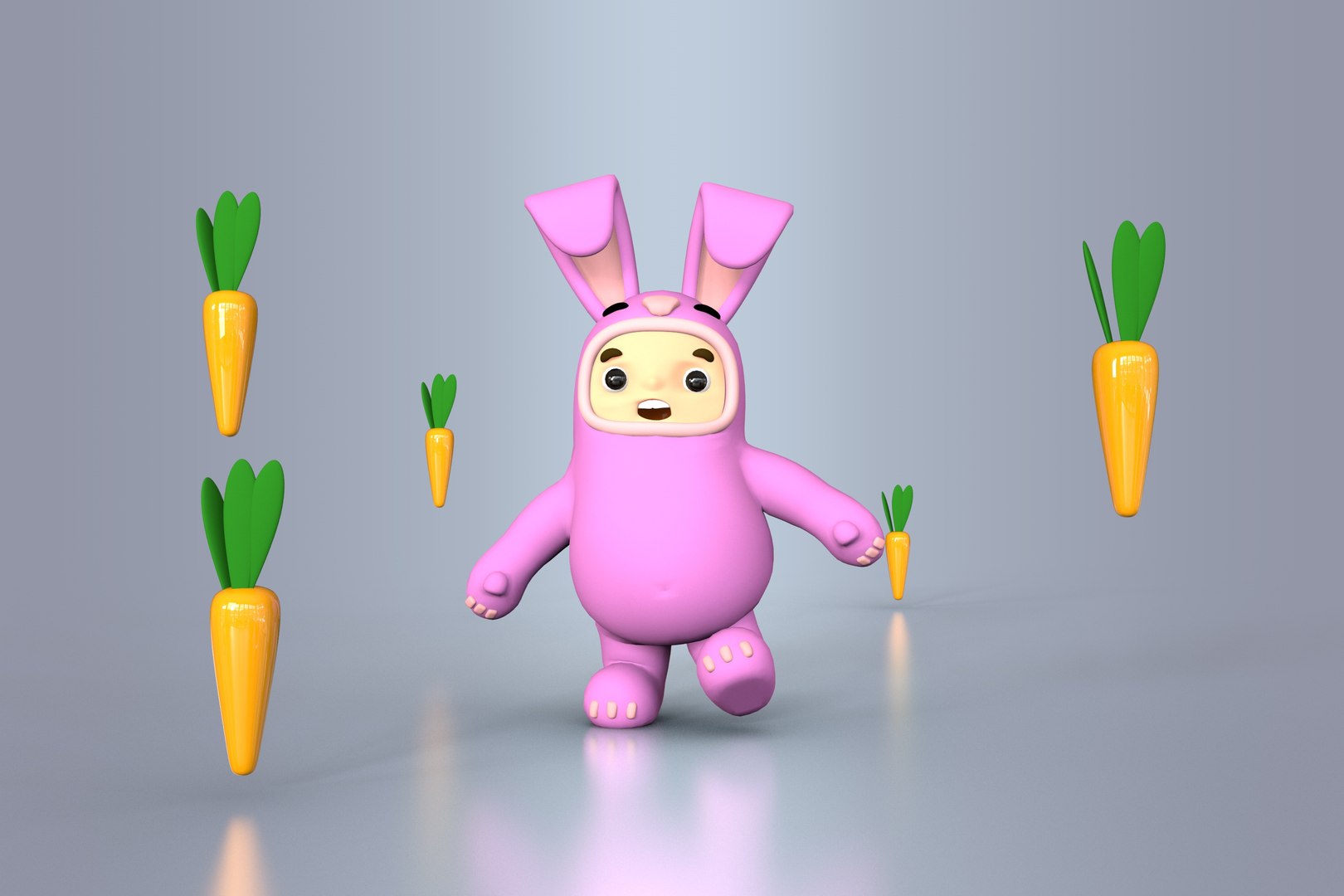 Cute Baby Banny Model - TurboSquid 1910980