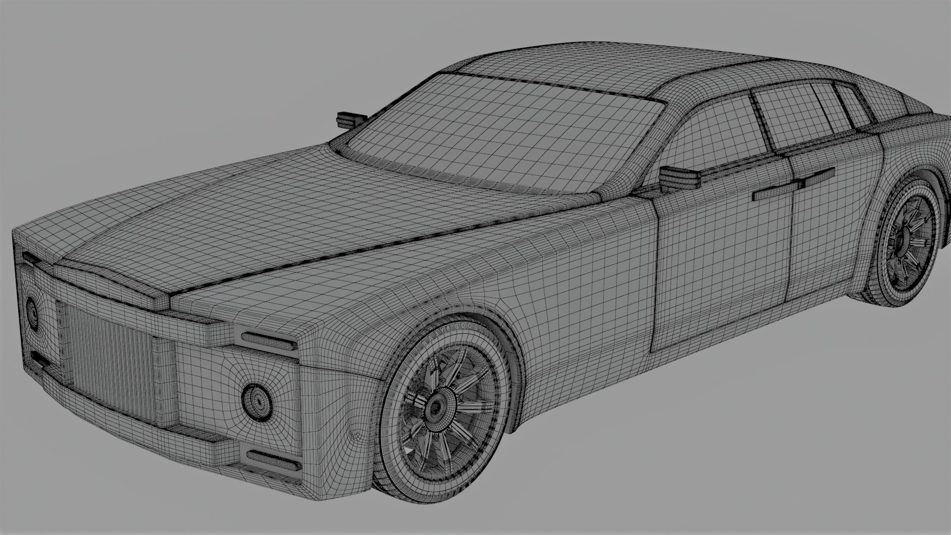 3D Limousine Car Concept Design Model - TurboSquid 1717717