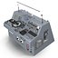 3d Military Boat Control Panel Model